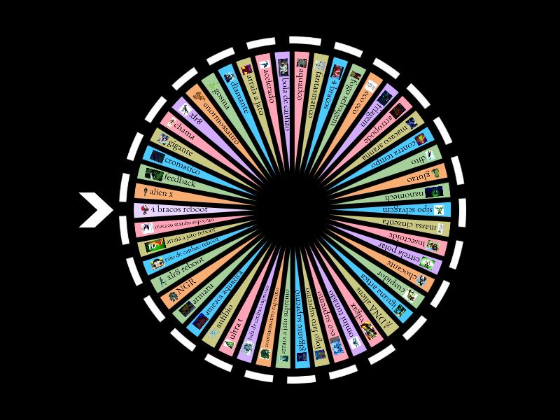ben 10 aliens - Spin the wheel