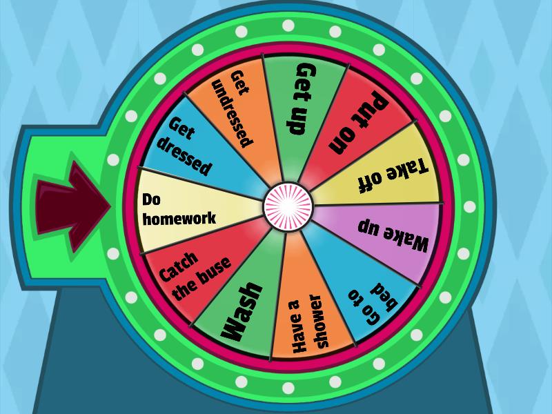 A Day in the Life - Spin the wheel