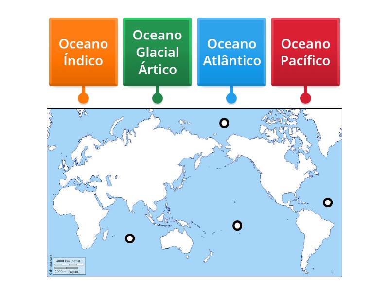 Geografia_ Oceanos - Labelled diagram