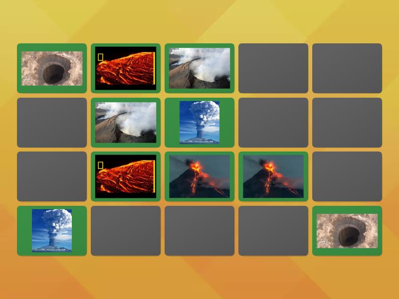 Volcano - Matching pairs