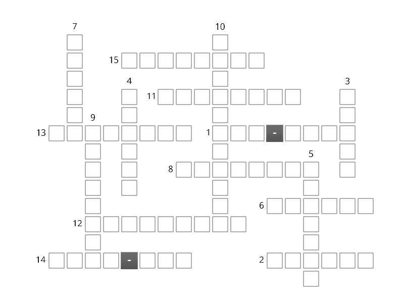 S5: DESCRIBING PLACES & BUILDINGS - Crossword