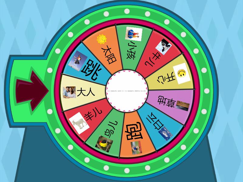 华文 mandarin - Spin the wheel