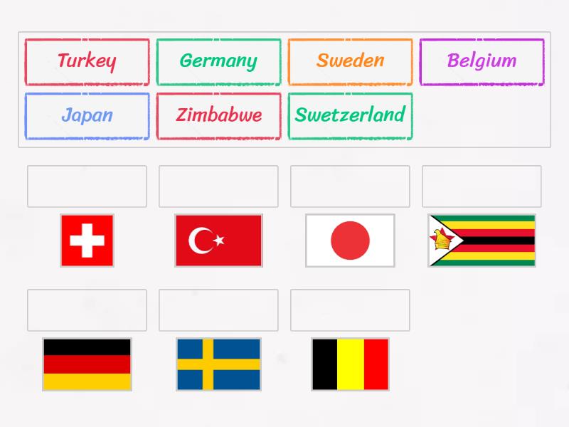 Country Flags - Match up
