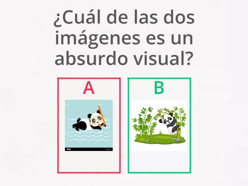 Absurdos visuales 3° y 4° Lenguaje - Questionário