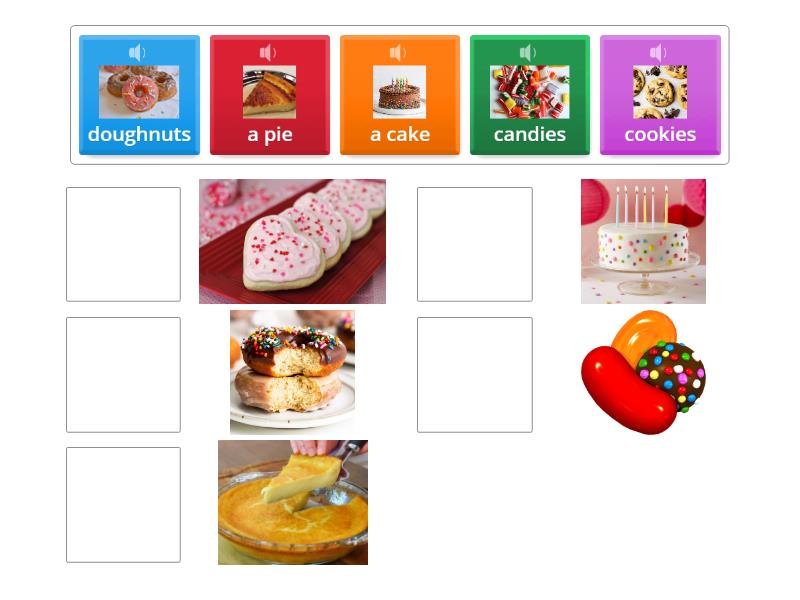 sweets part 1 - Match up