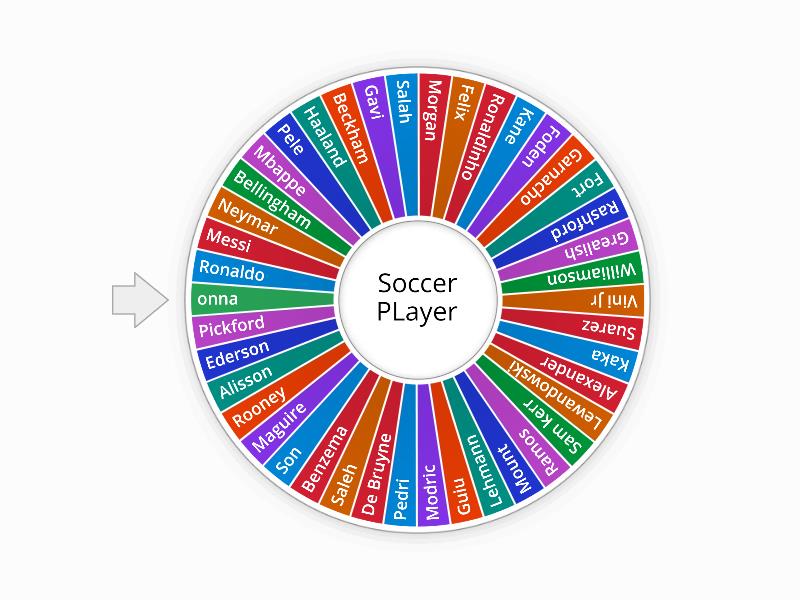 SOCCER - Spin the wheel