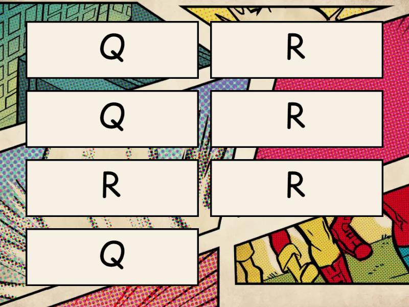 PHONICS R/ Q - Fichas giratorias