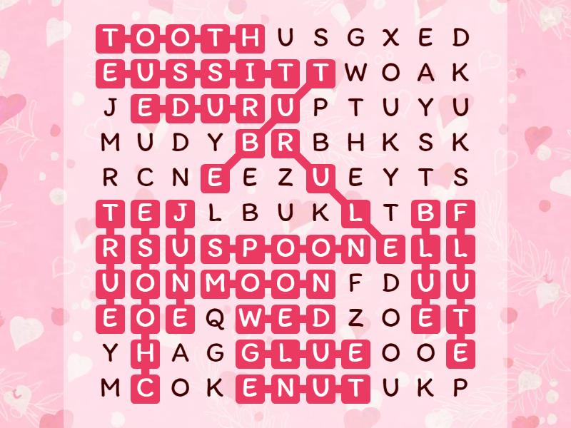 Long u - Wordsearch