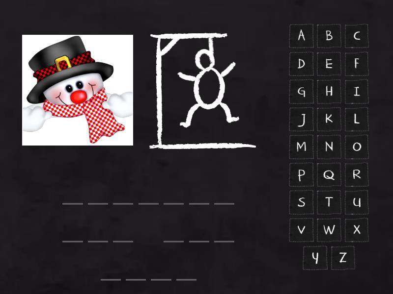 snowman - Hangman