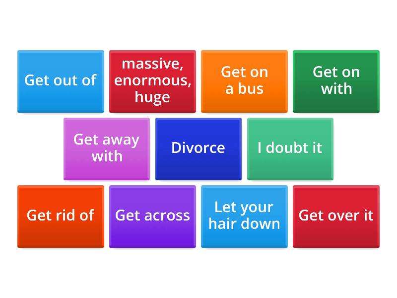 Create sentences using following phrases and vocab - Flip tiles