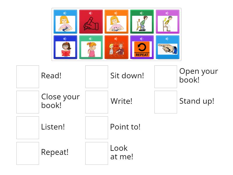Instructions - Match up