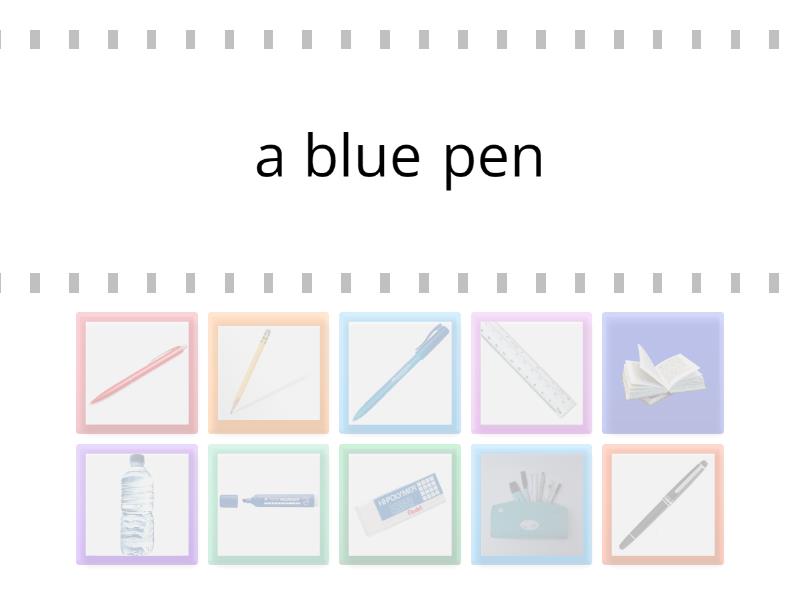 HWG1 Unit 3 Stationary - Find the match