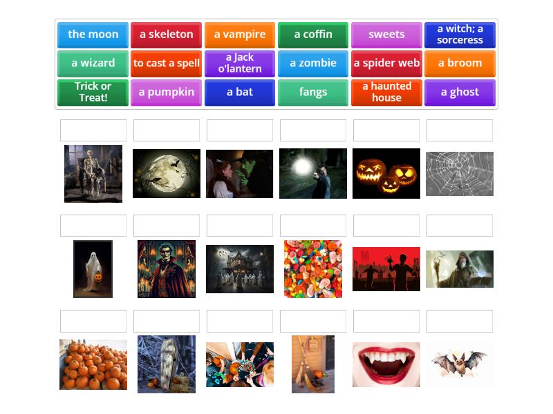 : Halloween - Match up