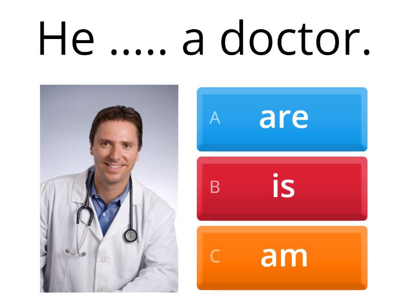 E1 Verb " to be" - Quiz