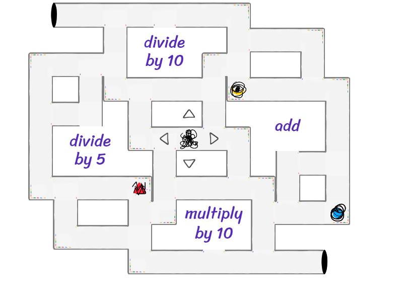 Metric & Customary Measurement - Maze chase