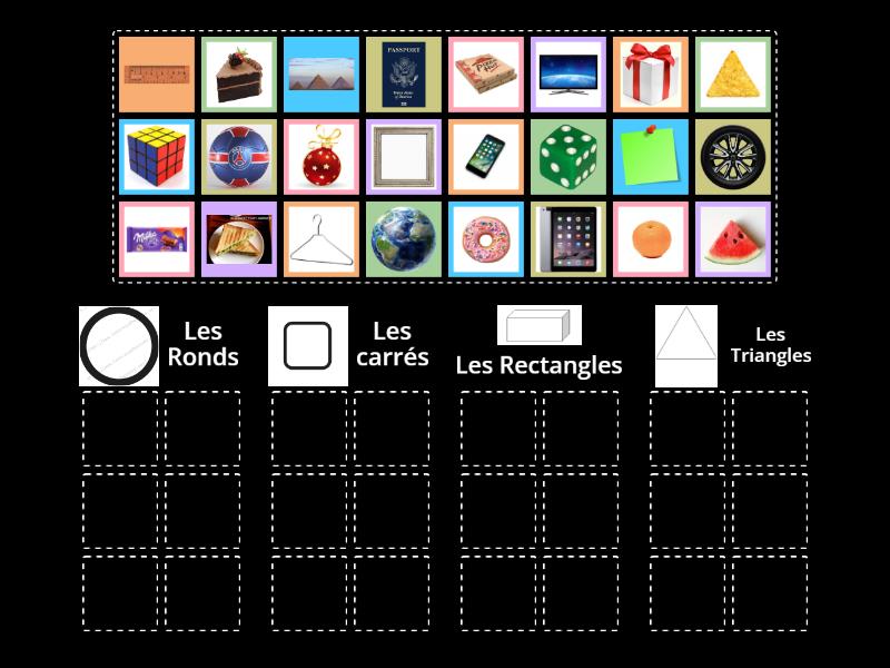 Les formes Geometriques - Group sort