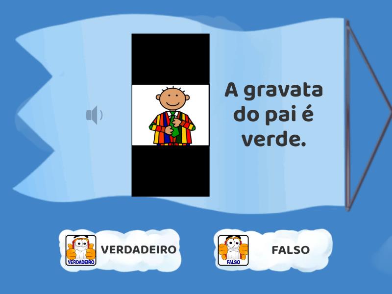 O livro do Pai - Verdadeiro ou falso