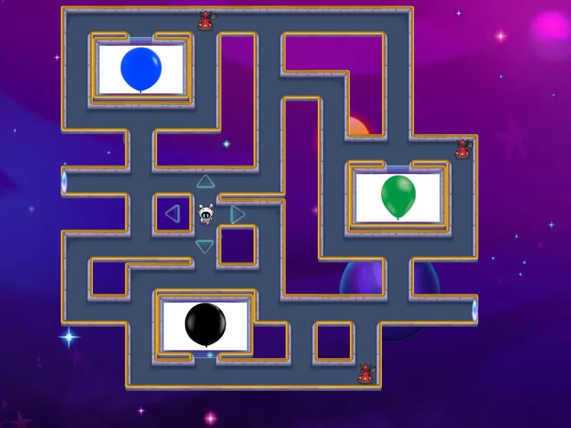 Les couleurs - Maze chase