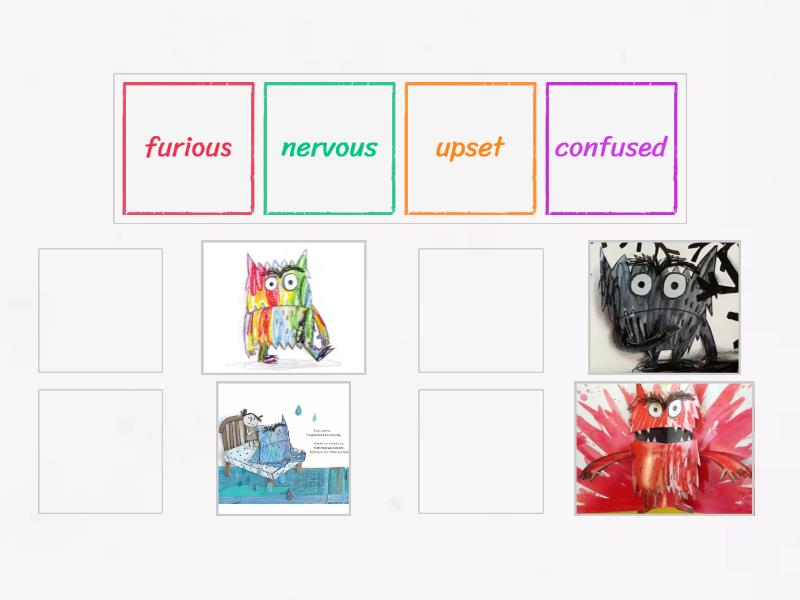 Colour Monster - Match up