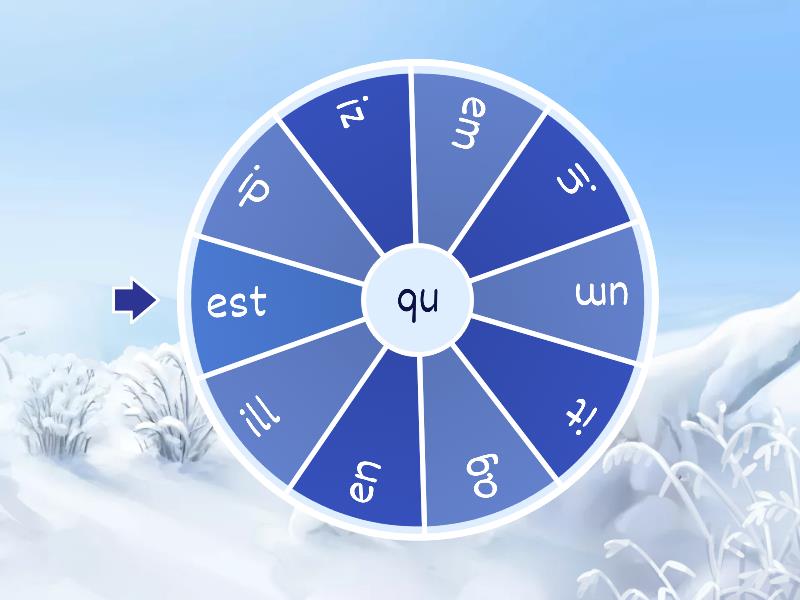 "qu" wheel - Random wheel