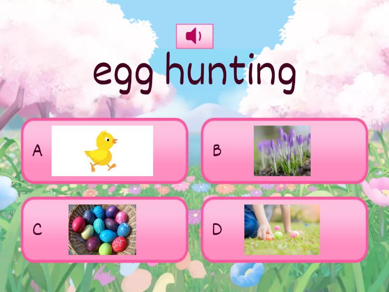 Easter vocabulary - Quiz