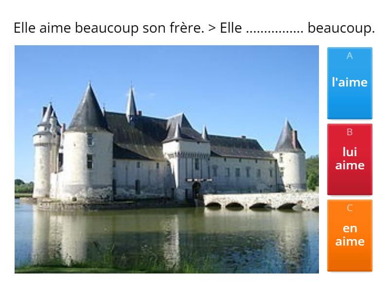 Pronoms personnels COD COI y en - Cuestionario