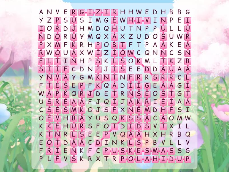 Kata Sulit Teks Pidato - Wordsearch