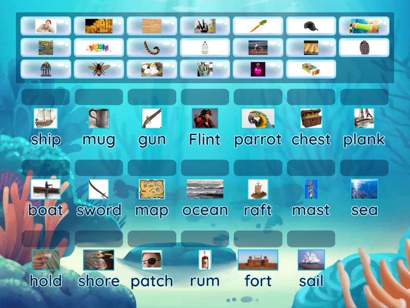 Pirate Rhymes - Match up