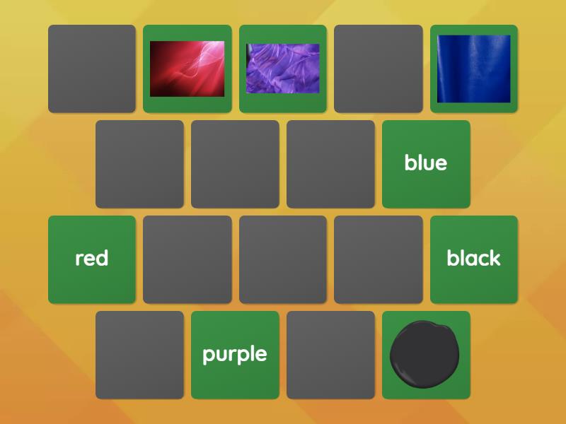 Colors - Matching pairs