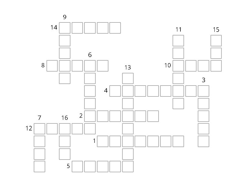 english file beginner 9B clothes - Crossword