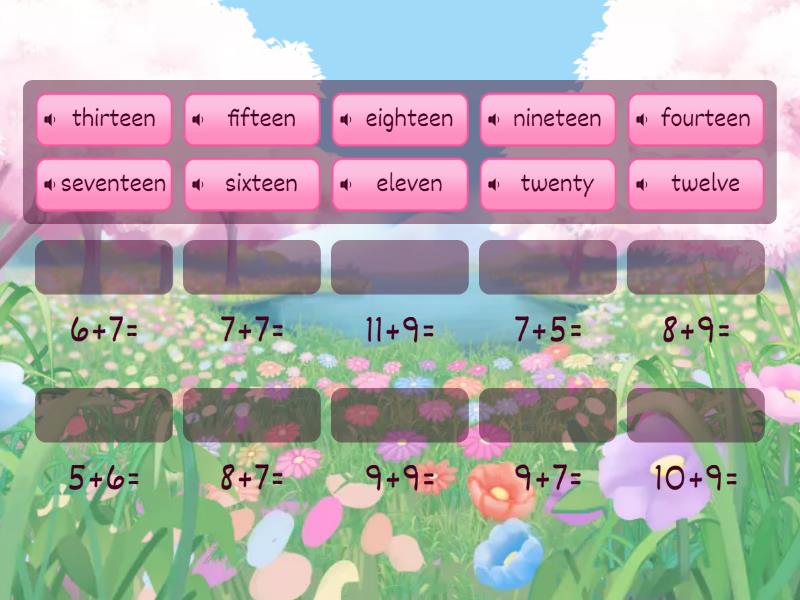 Do the sums - Сопоставить