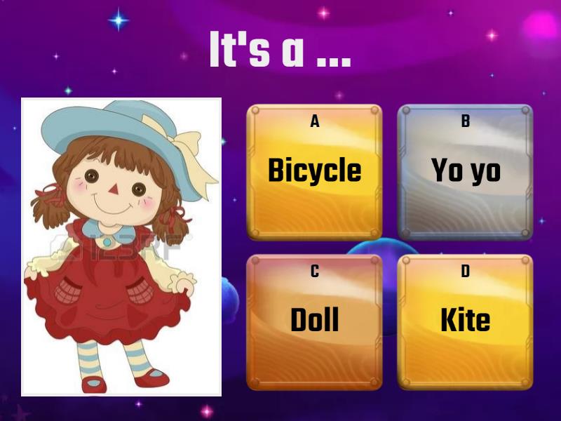 TOYS - It's a / It isn't a - Quiz