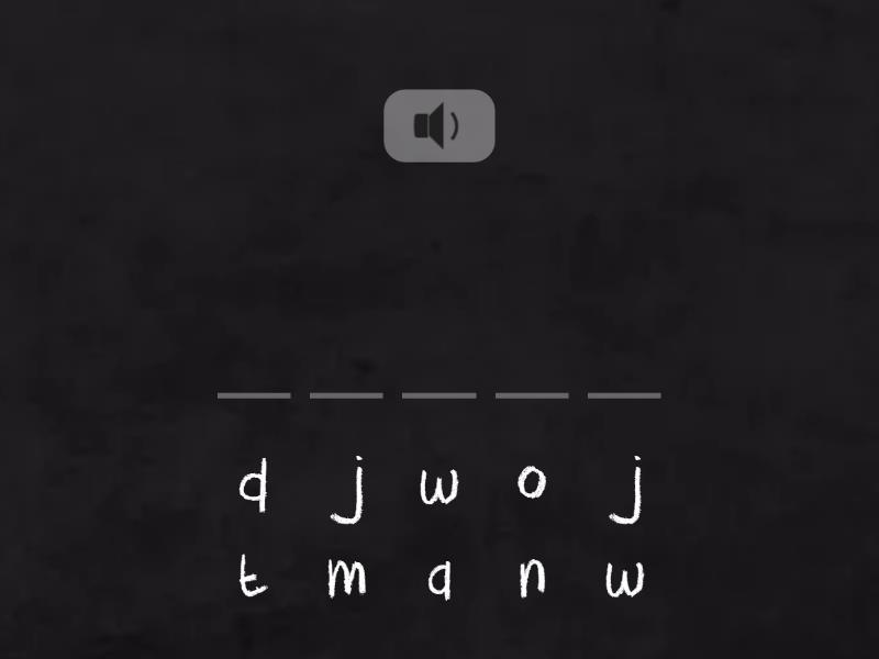 Science dictation - part 1 - Spell the word