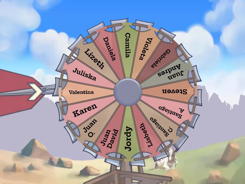 Ruleta role play - Spin the wheel