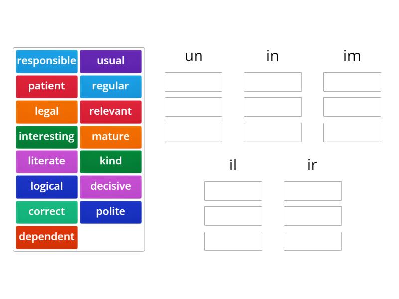 Prefixes - Group sort