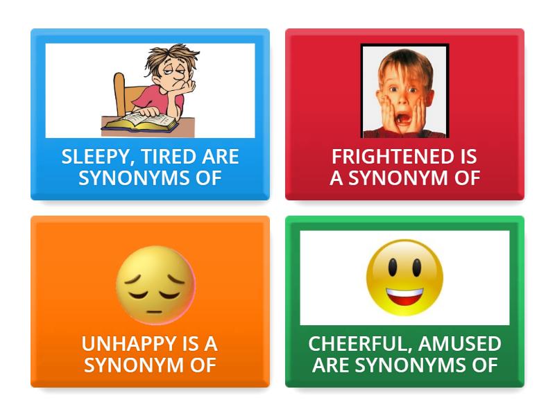 SYNONYMS - Flip tiles