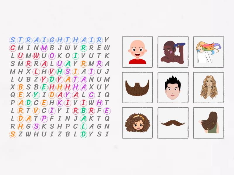 Go Getter 4 Hairstyles - Wordsearch