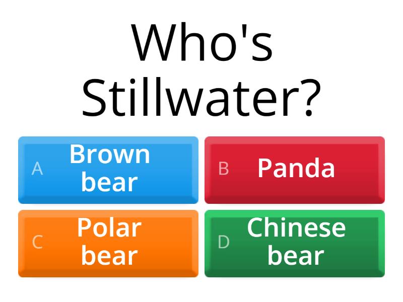 Stillwater (episode 1) - Quiz