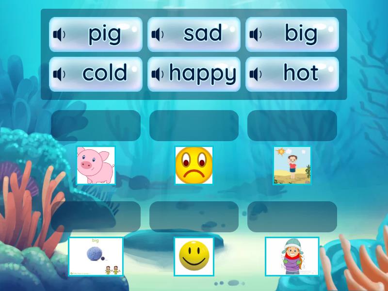 new words kids box - Match up