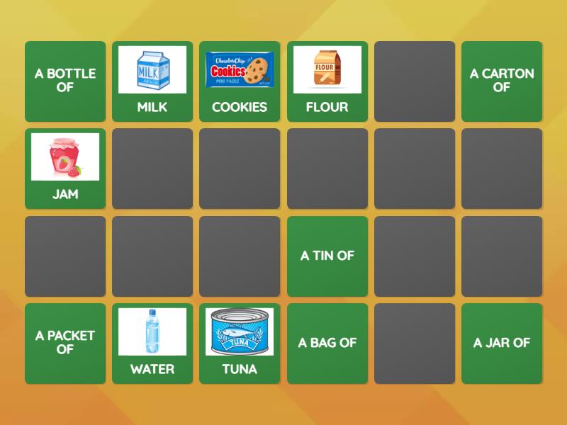 FOOD CONTAINERS - Matching pairs
