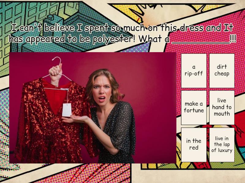 Solutions Upper-Intermediate 9E - Money idioms - Quiz