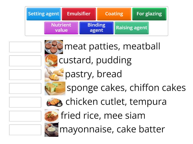 Roles of eggs - Match up