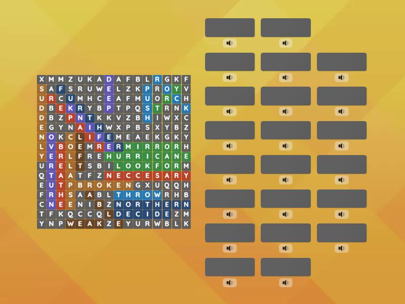 Robinson L2 Ch7 words - Wordsearch