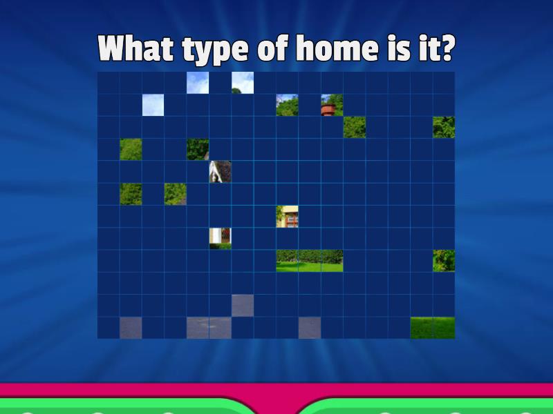 Homes - Image quiz