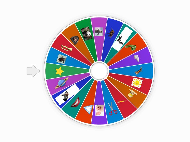 Ruleta de vocabulario - Spin the wheel