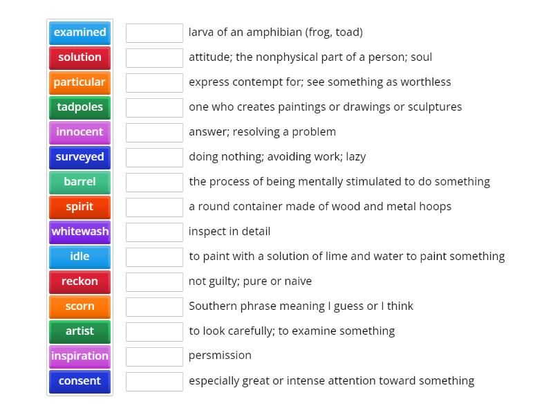 How to Avoid a Job Vocabulary - Match up