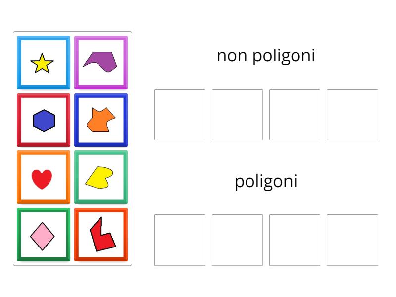 Ripassiamo i poligoni - Group sort