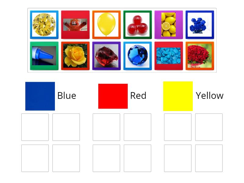 Primary Colors - Group sort