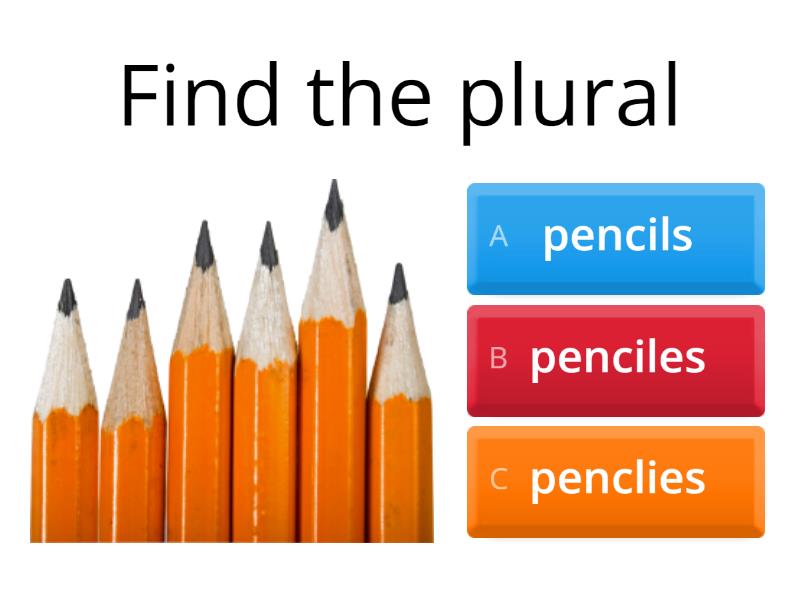 G1-P.O. Plurals - Quiz
