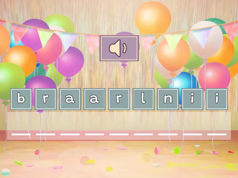 Elementary A2. Lesson 42. Words - Anagram